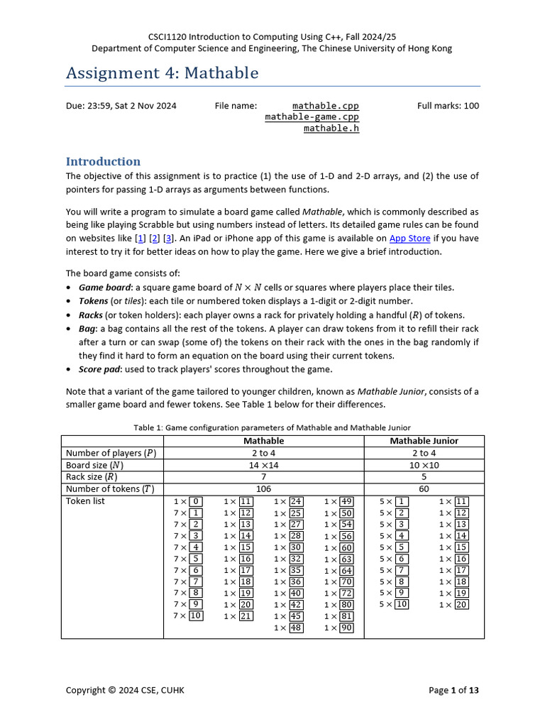 Assg 1 | PDF | Computer Program | Programming