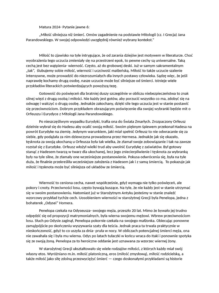 Pytanie Jawne 6 | PDF