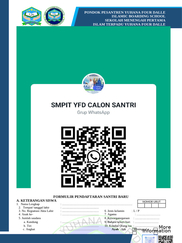 01 Formulir SMP | PDF