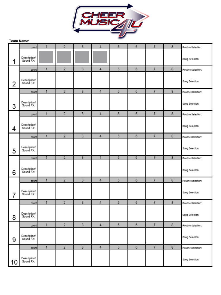 8-Count Sheet | PDF