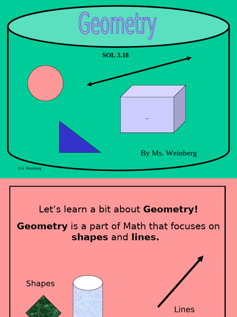 Geometry Ppt Slideshow Pdf Shape Rectangle