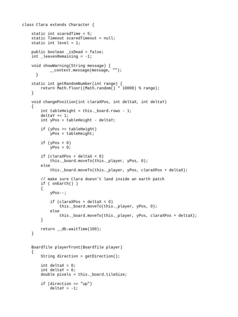 Clara | PDF | Computer Programming | Software Engineering