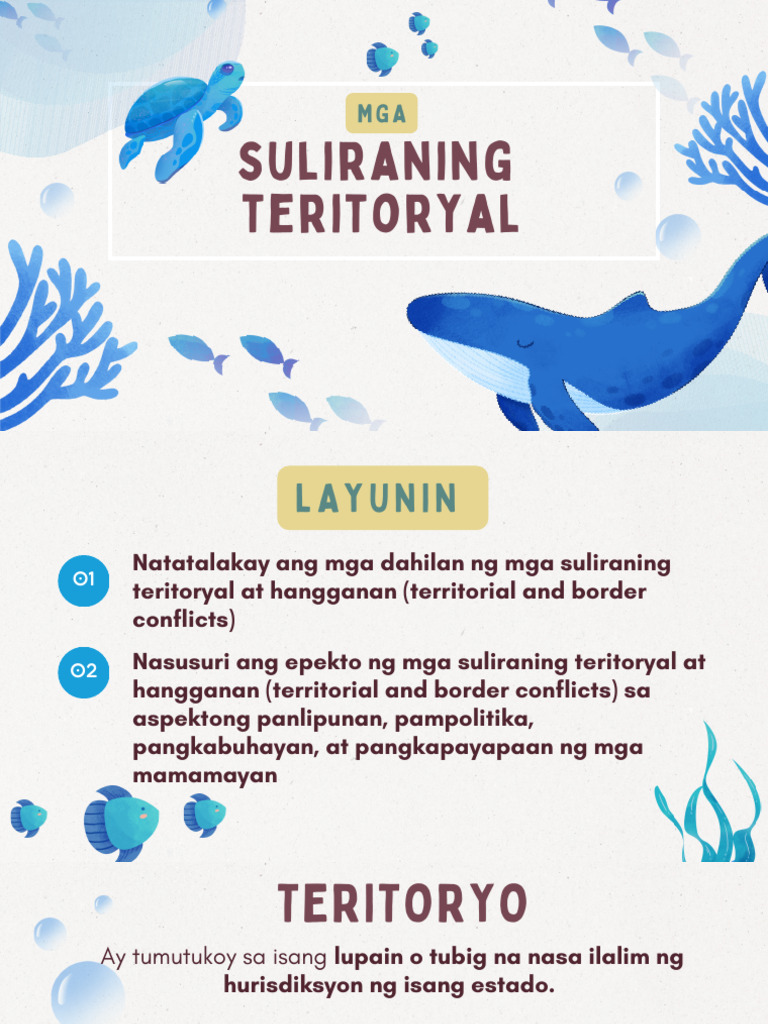 Mga Suliraning Teritoryal | PDF