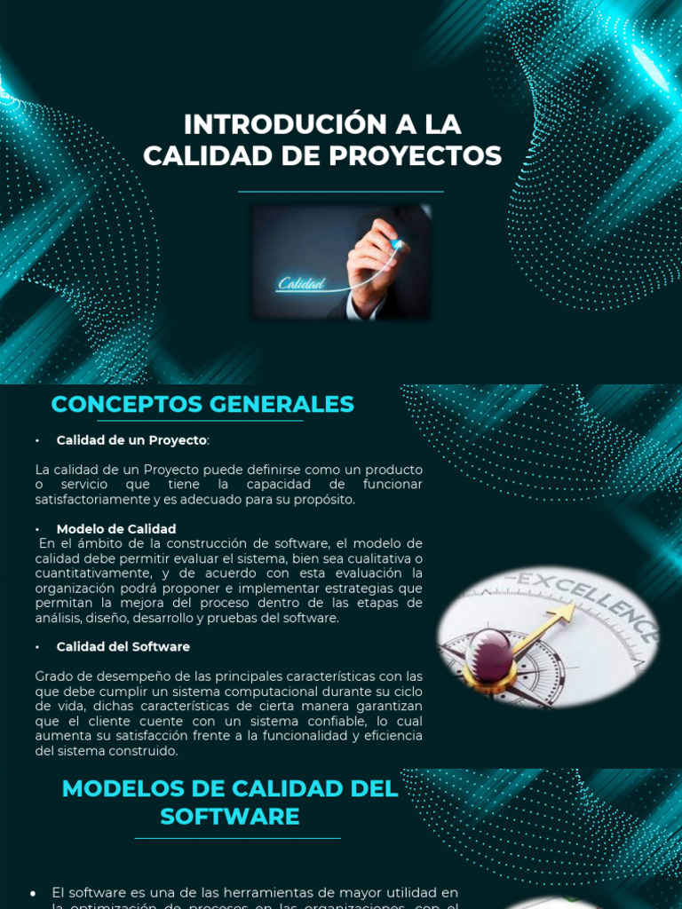 Modelos de Calidad en Proyectos de Software | PDF | Calidad (comercial) | Software