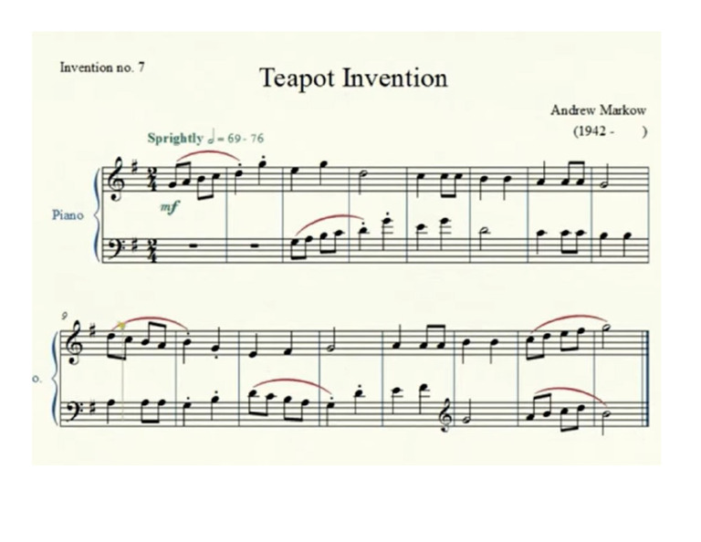 Teapot Invention. Markow | PDF