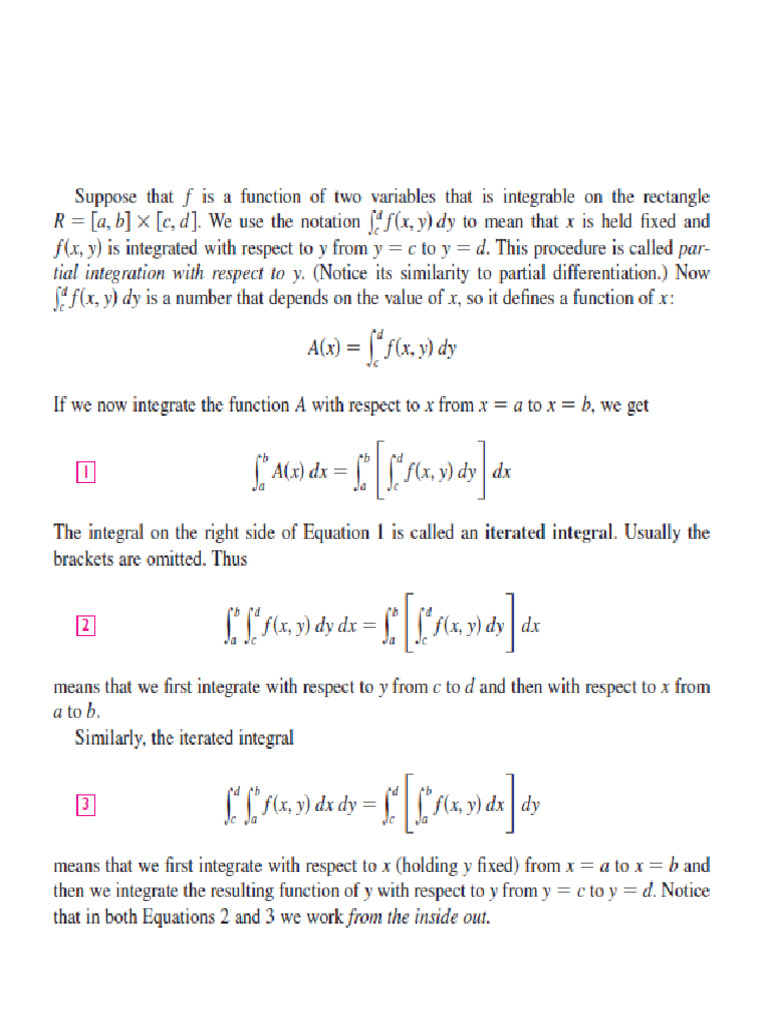 Chapter 4-Multiple Integrals - Modified | PDF