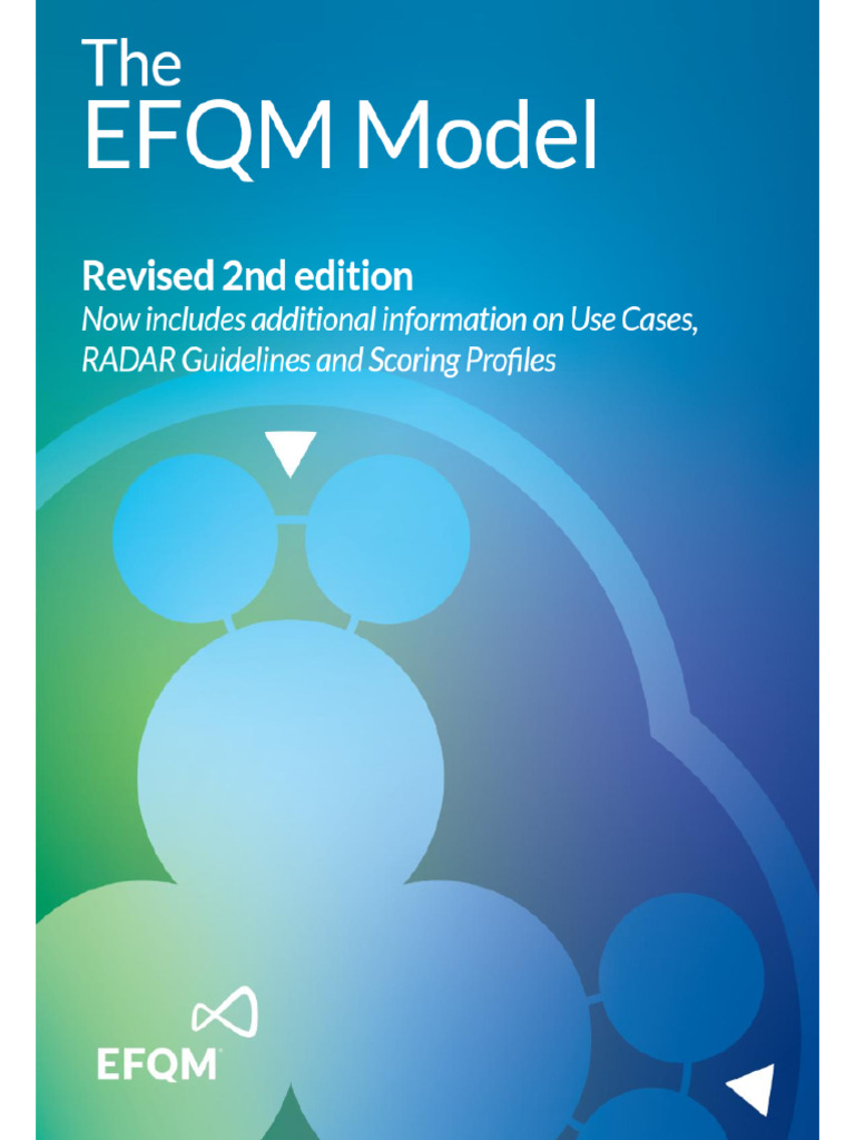EFQM Model - 2nd Edition Final | PDF