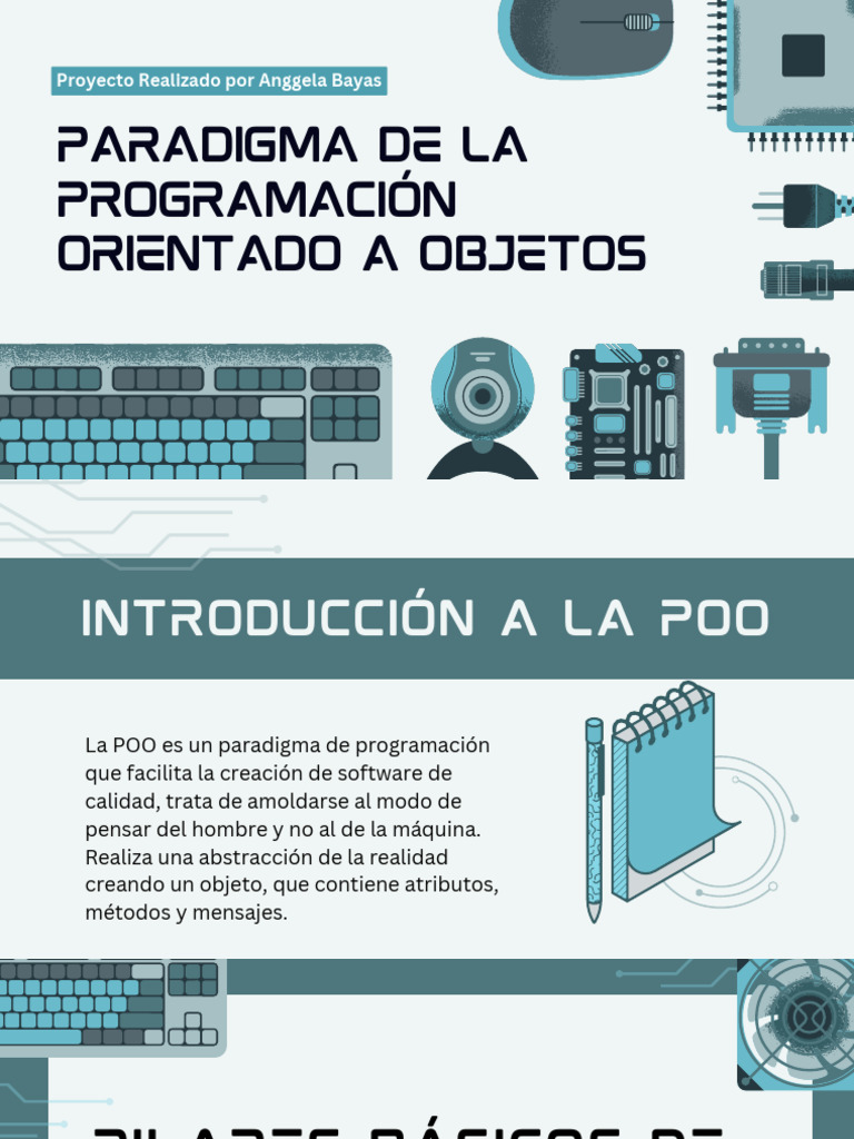 Poo 1 | PDF | Objeto (informática) | Programación orientada a objetos