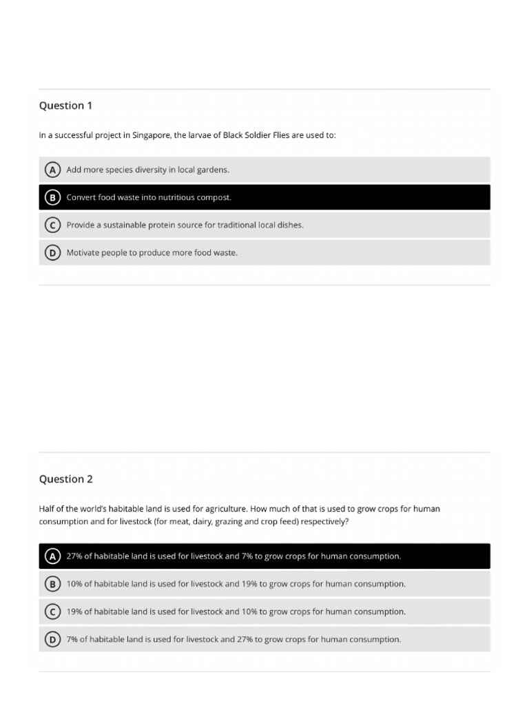 CC0006 Topic 3 Introduction To Food Security and The Global Food | PDF