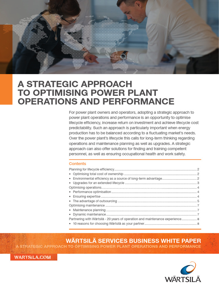 Optimising Power Plant Lifecycle Efficiency | PDF | Internal Rate Of ...