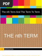 Sequences (Term-To Term Rule and Position-To-Term Rule) | PDF | Science ...