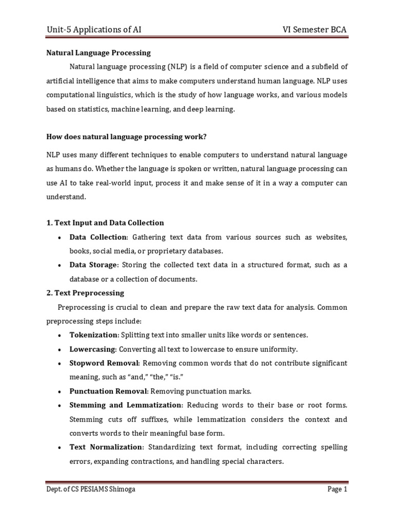 Unit 5 - Aiaaia | PDF | Speech Recognition | Computer Vision
