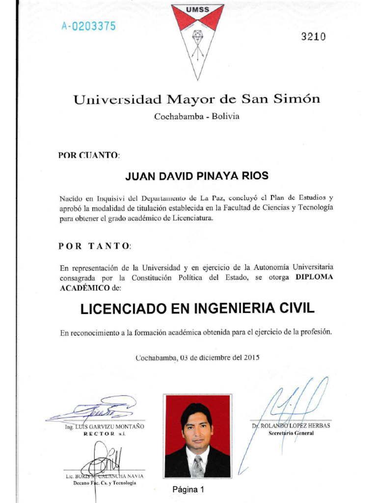 Titulos Pinaya | PDF