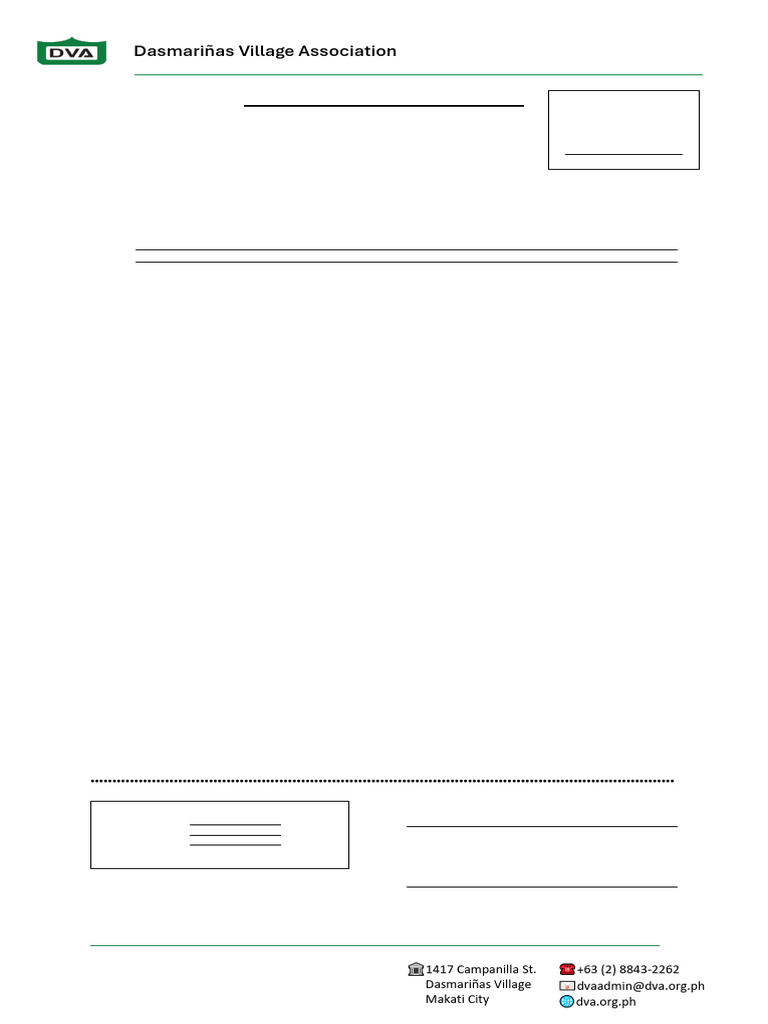 Form DVA Permit Repainting Works | PDF | Private Law | Justice