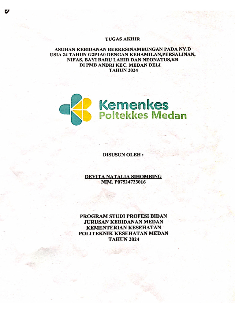 Devita Natalia Sihombing | PDF