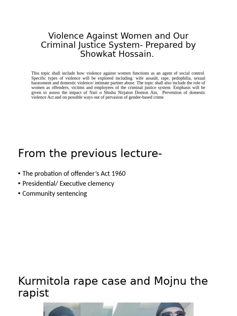 Violence Against Women | PDF