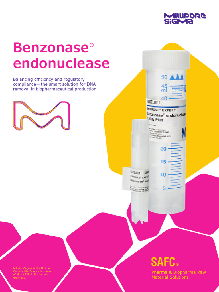 Benzonase Endonuclease Solution Br2754en Ms | PDF | Biopharmaceutical | Escherichia Coli