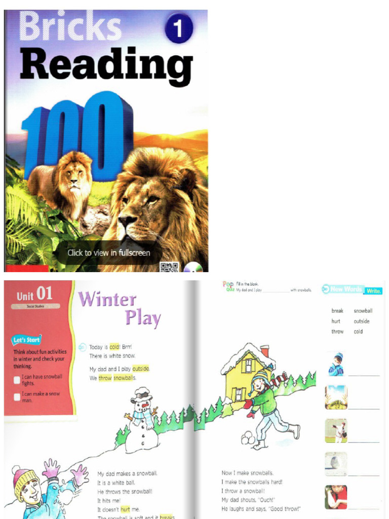 Bricks 100 Book 1 | PDF