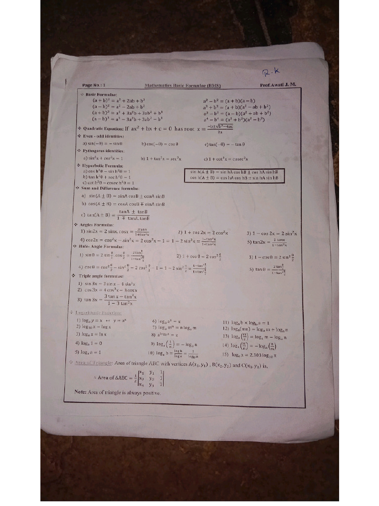 Formula | PDF