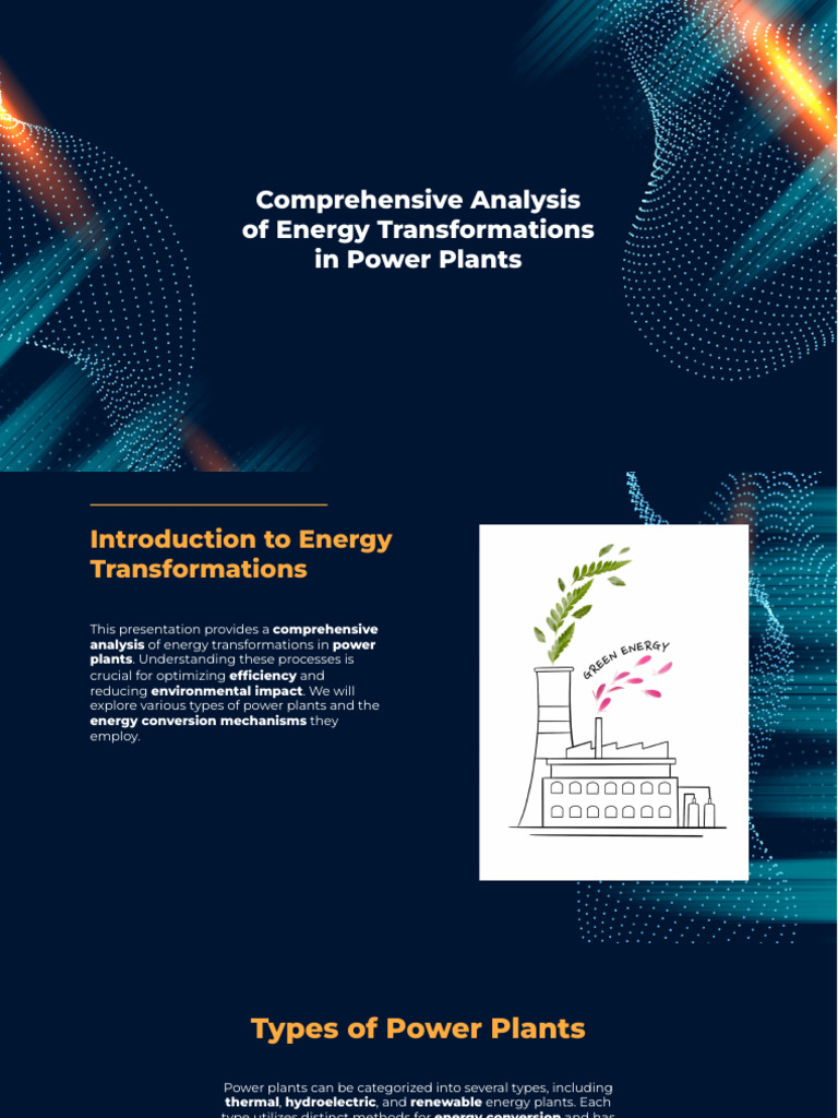 Energy Transformations in Power Plants | PDF | Power Station | Energy ...