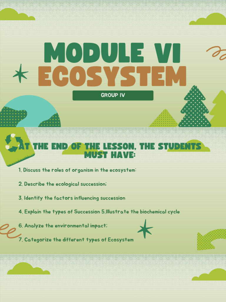 Chapter-VI-ECOSYSTEM - Daryl Kyle Heremias | PDF | Ecosystem | Forests