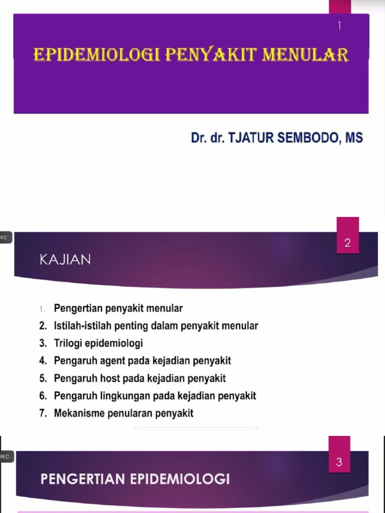 LBM 2 - Epidemiologi Penyakit Menular | PDF