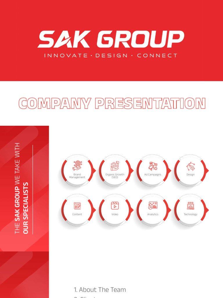 SAK Group: SEO & Digital Solutions Agency | PDF | Search Engine Optimization | World Wide Web