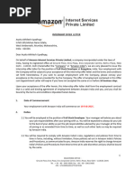 Amazon Offer Letter | PDF | Legal Remedy | Economies