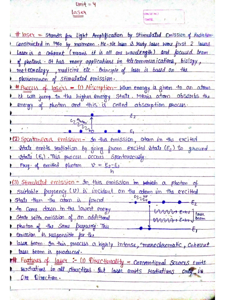 Unit 4 Modern Physics | PDF
