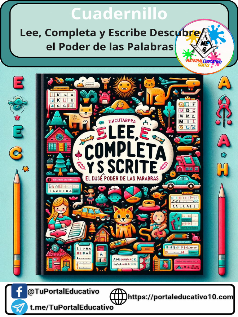 Lee, Completa y Escribe Descubre El Poder de Las Palabras ...