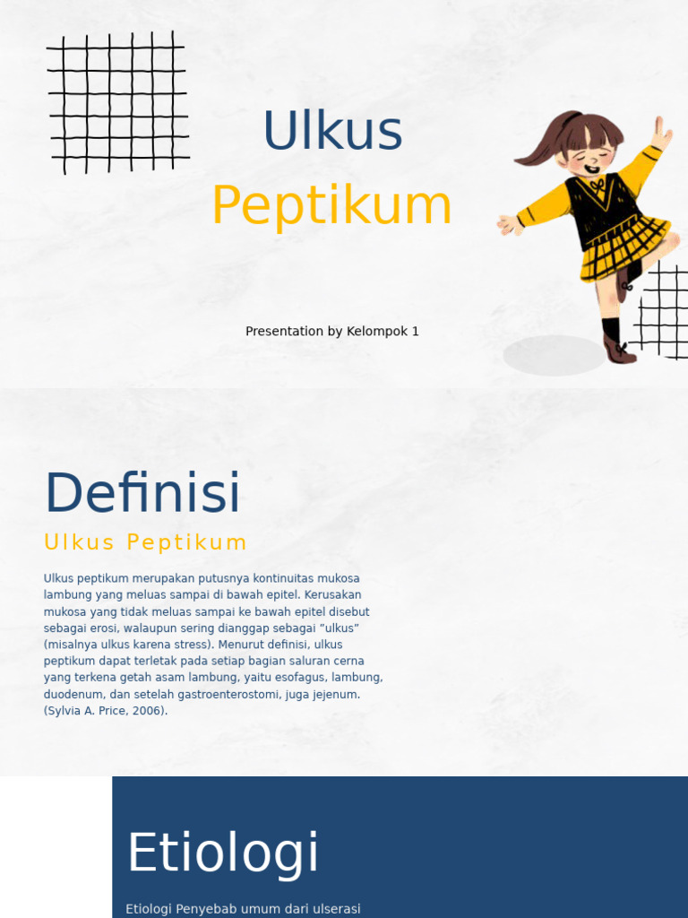 KMB Kelompok 1 (Ulkus Peptikum) | PDF