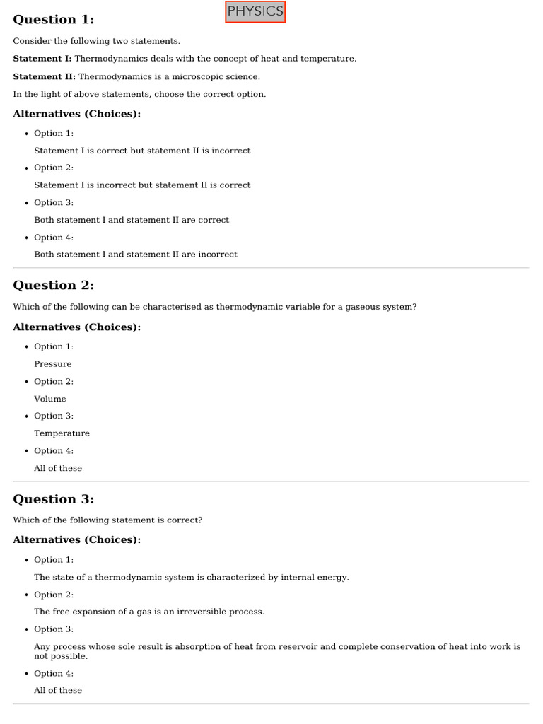 Alternatives (Choices) | PDF | Gases | Photosynthesis