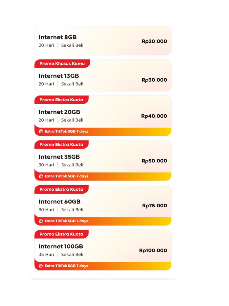 Hot Promo Indosat III | PDF