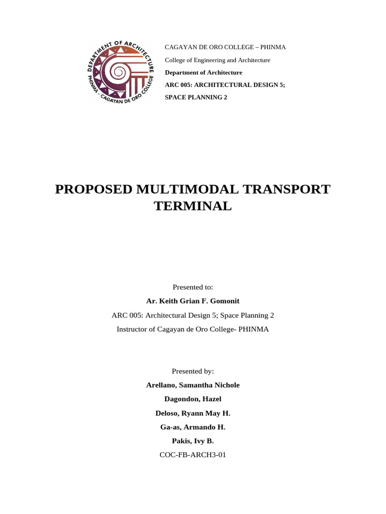 ARC 005 P3 Research | PDF | Transport | Public Transport