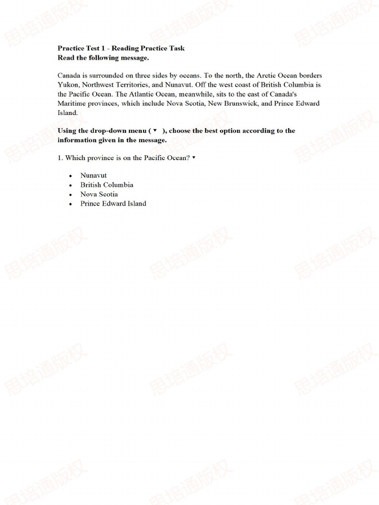 Celpip Listening Test Mock | PDF