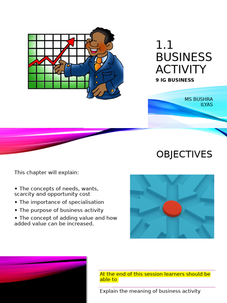 1.1 Business Activity | PDF | Production And Manufacturing | Business