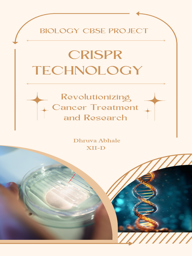 Bio Final Project-2 | PDF | Cancer | Crispr