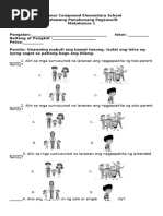 1st Periodical Tests With TOS Grade 1 | PDF
