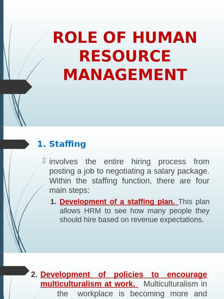 Key Functions of Human Resource Management | PDF | Employment | Human ...