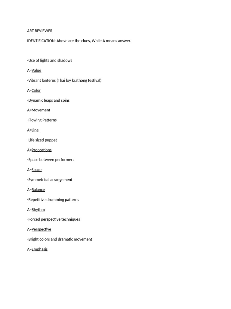 Art Reviewer | PDF | Art