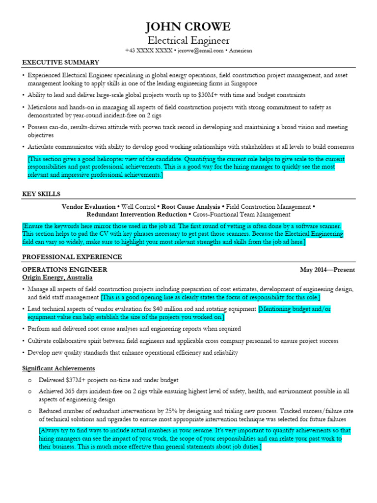 Client CV Electrical Engineer | PDF | Reliability Engineering | Business