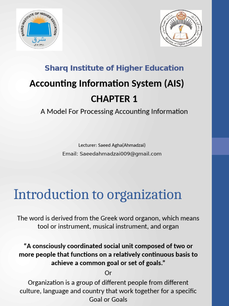 Chapter 1-1 | PDF | Information | System