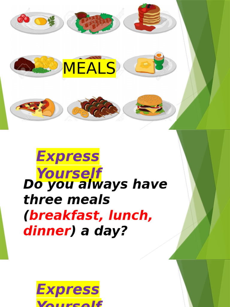Meal Preferences and Eating Habits | PDF | Wellness | Lifestyle
