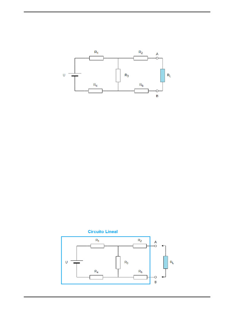 Ejercicios Resueltos Thévenin | PDF | Resistencia Eléctrica y Conductancia | Red eléctrica