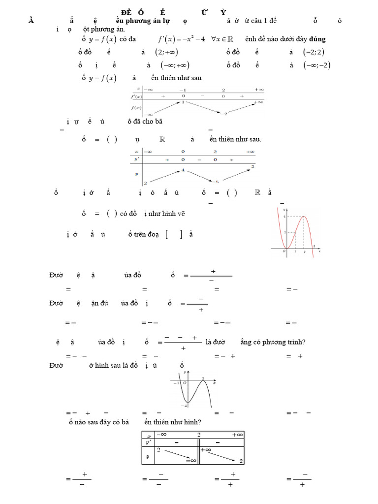 ĐỀ SỐ 2 GK1 TOÁN 12 CÓ ĐA | PDF