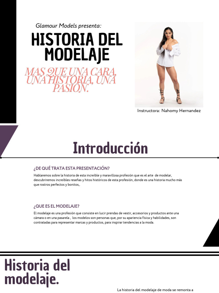 Historia y evolución del modelaje | PDF | Moda | Corsé
