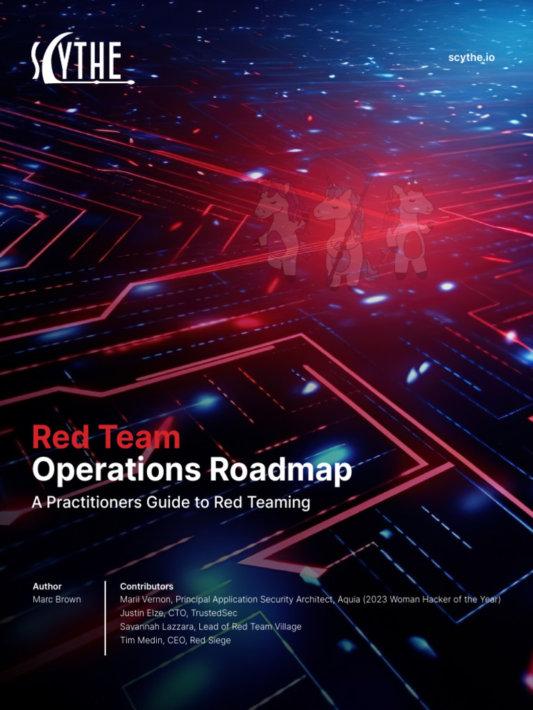 Red Team Operations Roadmap Guide | PDF | Business | Finance & Money ...