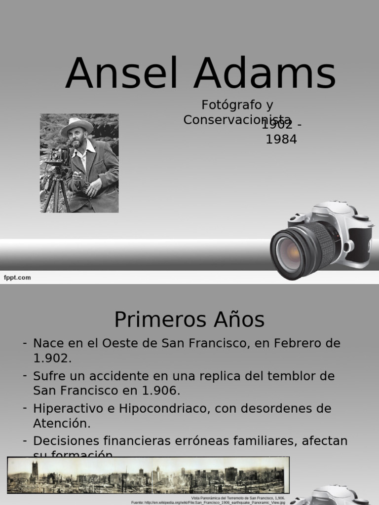 Ansel Adams | PDF | Las artes | Tecnicas artisticas