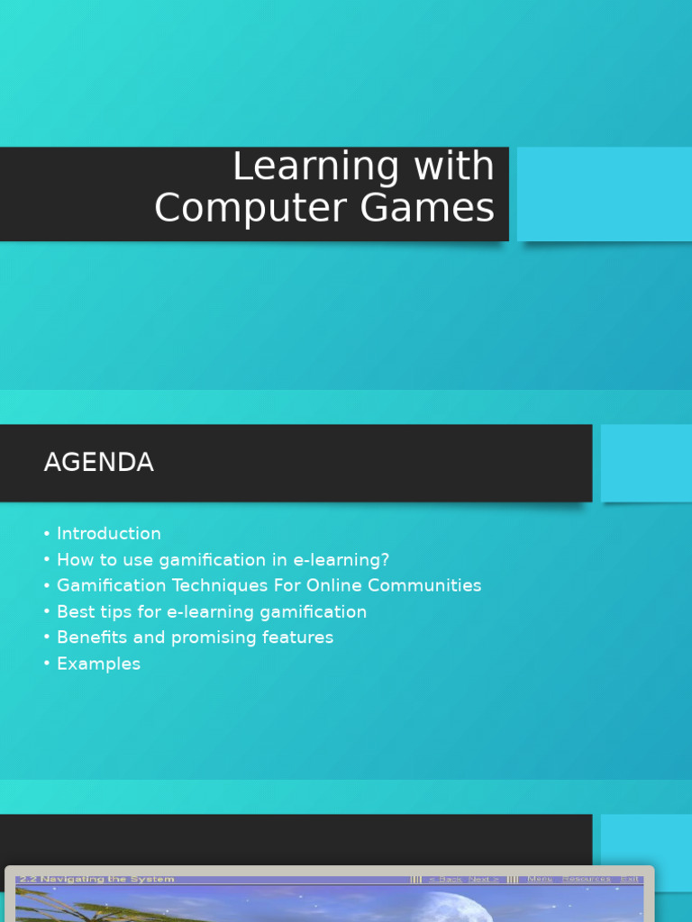 Learning With Computer Games | PDF | Human Communication | Learning