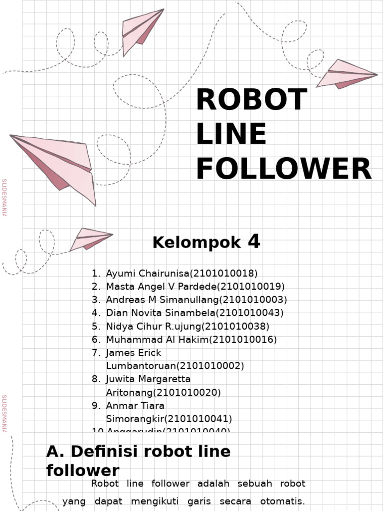 Line Follower Kel 4 | PDF